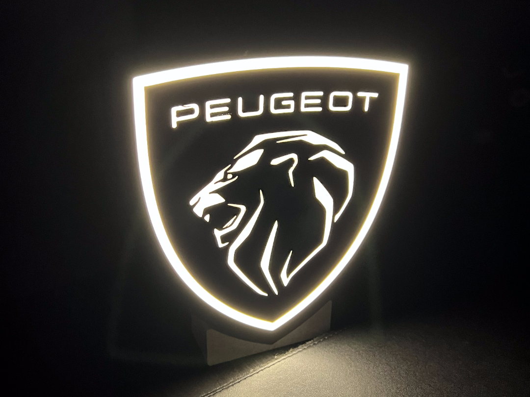 Peugeot New Logo Lightbox - Morpheus
